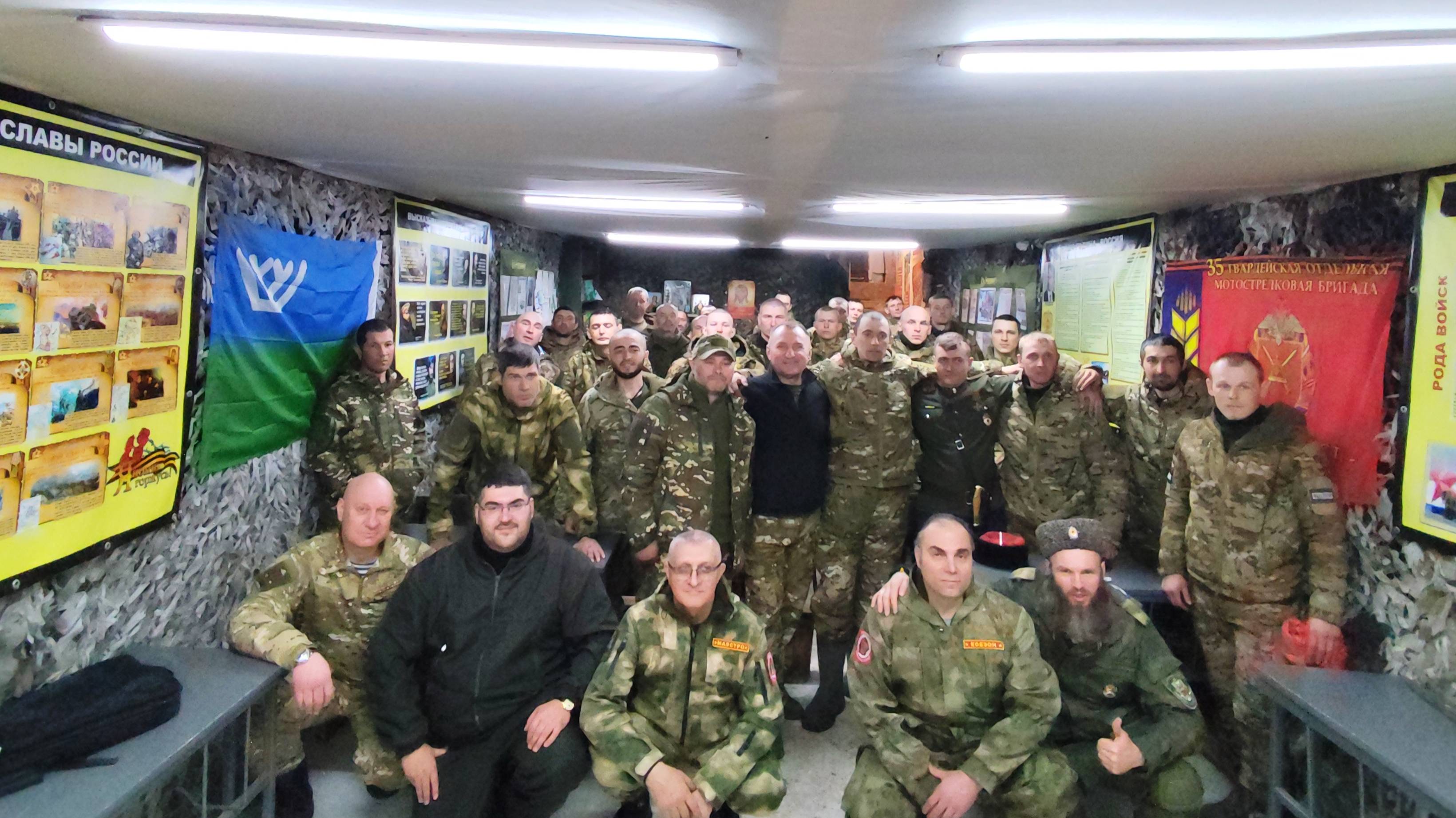 В 35-й омсбр прошёл концерт агитвзвода «Алтай» (первая часть).