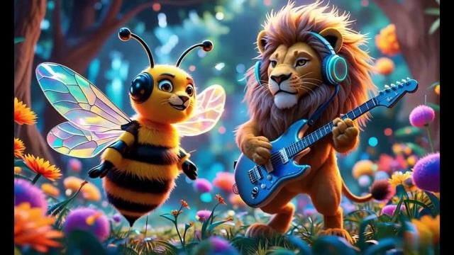 Белый конь и монстр конь