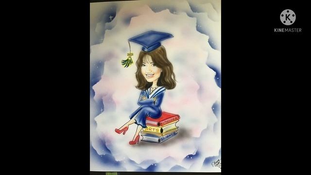 Caricature or cartoon portrait of your child