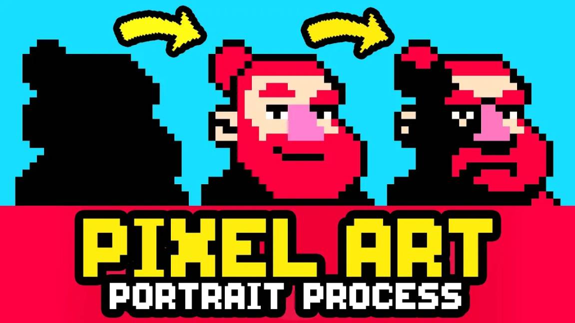 13 - Easy Pixel Art Portrait Tutorial