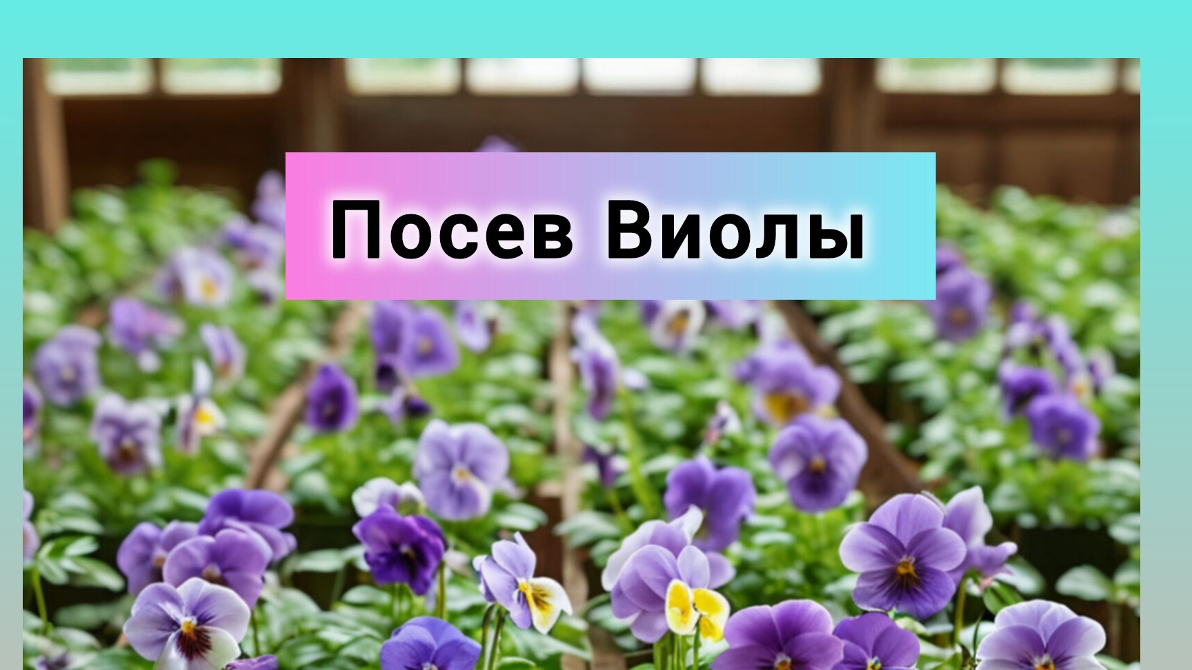 🌸 Посев Виолы на рассаду 01.03.2025