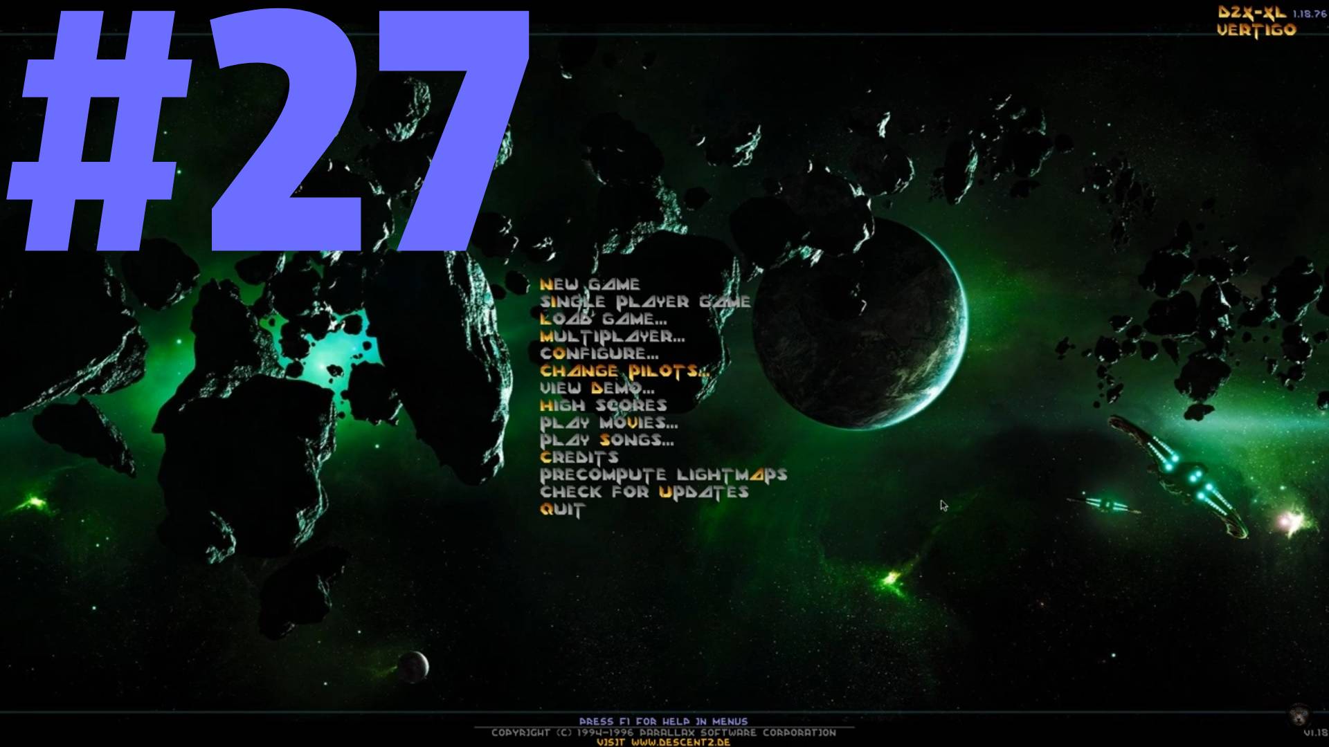 Descent D2X-XL Level 27 Шахта Харона FINAL
