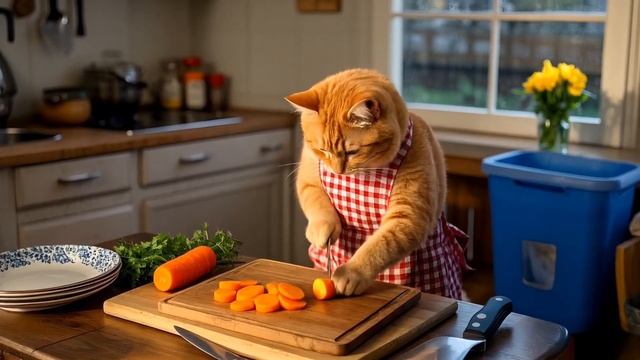 10 Кот и кролик