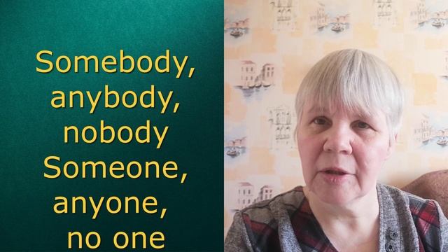 Some / any / no и их производные