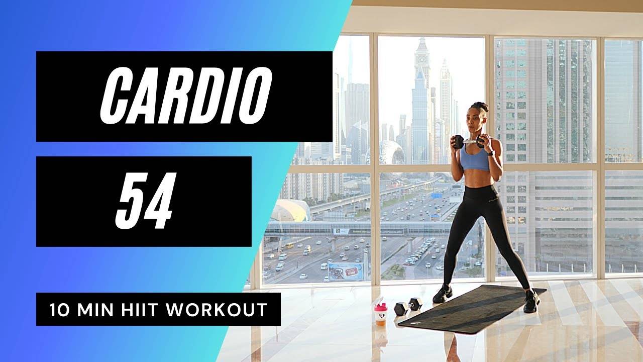 MrandMrsMuscle - 10 Min Cardio Workout ⧸⧸ HIIT