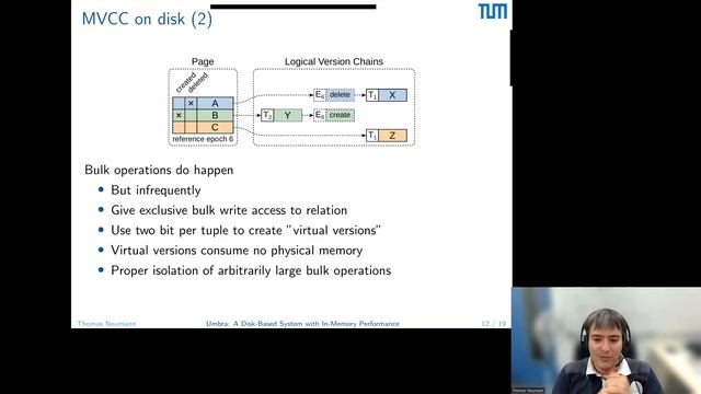 Umbra. A Disk-Based System with In-Memory Performance. Thomas Neumann