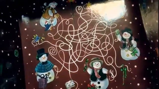 Видеообзор коробки для новогодних подарков "Снеговички"