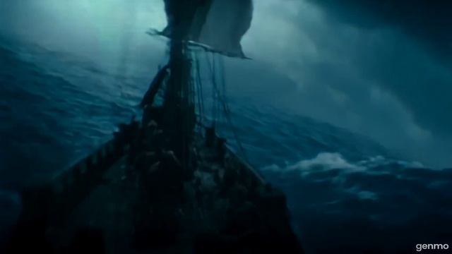 корабль в шторм 2