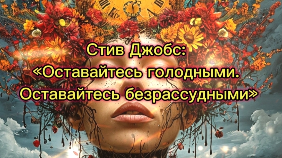 Стив Джобс: «Оставайтесь голодными. Оставайтесь безрассудными» (Из знаменитой Стэнфордской речи)