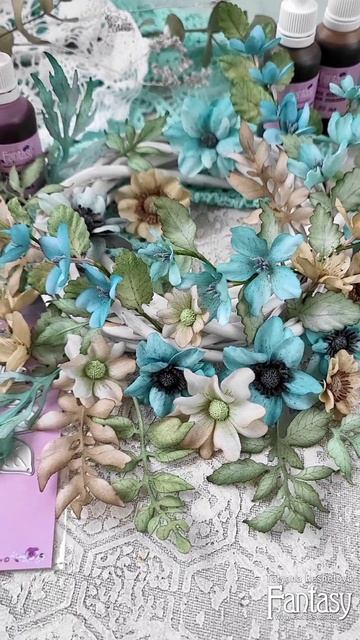 Роскошные цветочки ножами Fantasy от нашего дизайнера