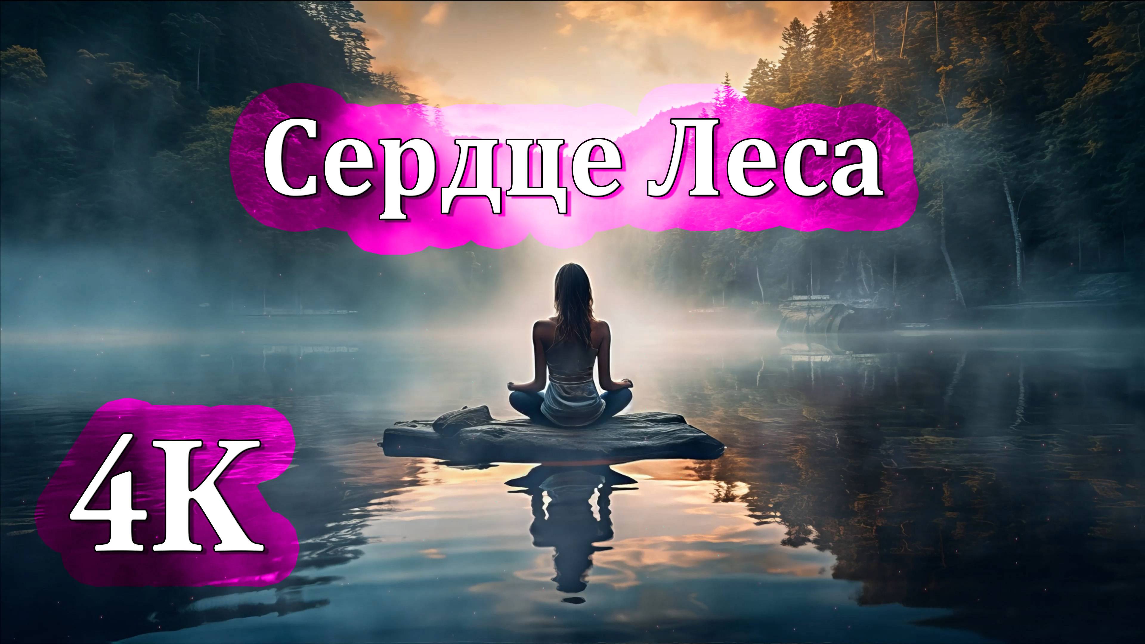 4K Сердце Леса | Медитативное Путешествие в Душу Природы 🌲💚✨