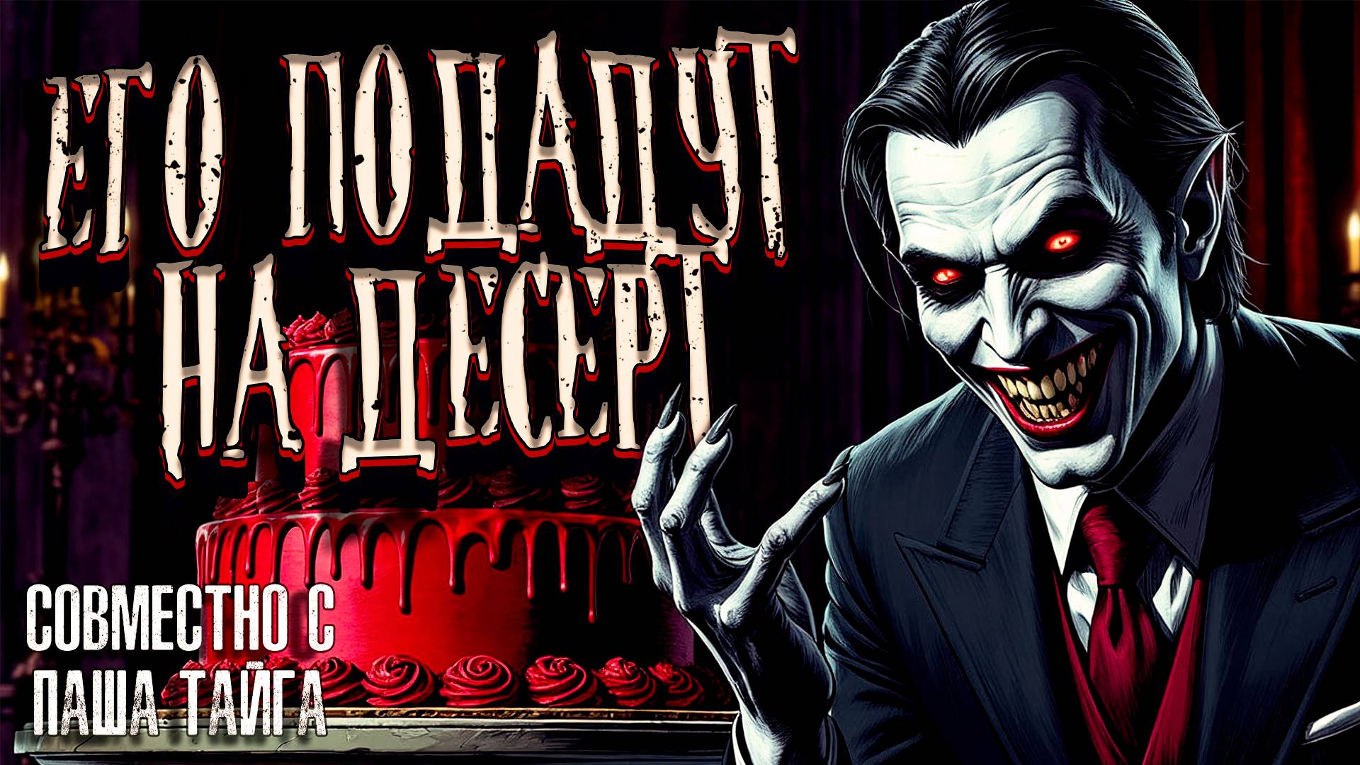 ЕГО ПОДАДУТ НА ДЕСЕРТ. Страшные истории на ночь. Мистика. Хоррор