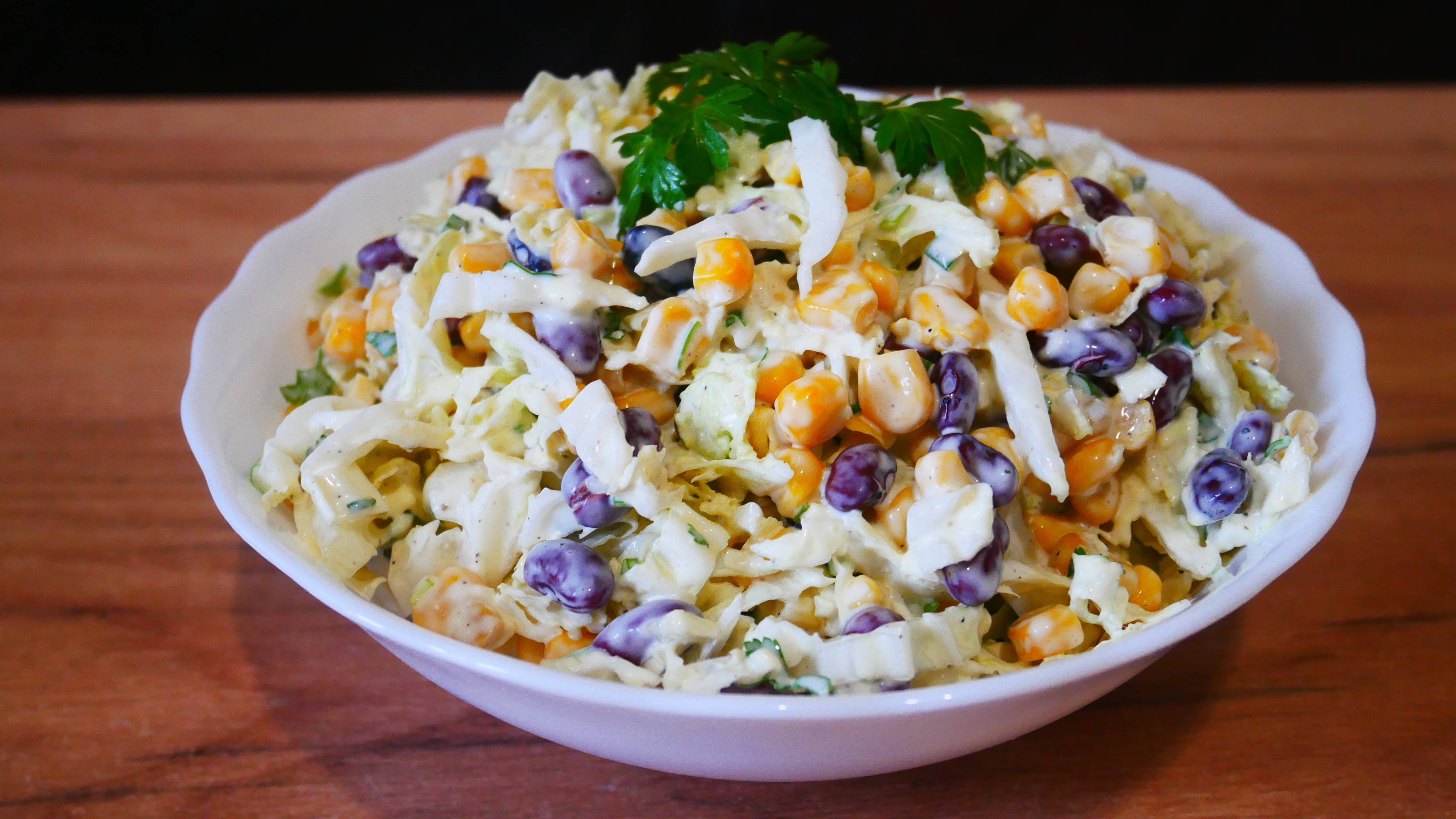 ”Ленивый” салат с пекинской капустой за 5 минут! Рецепт для занятых хозяек!