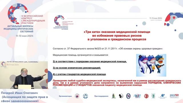 Юр аспекты мед. раб. по оказанию экстр. помощи Печерей И.О.  СПб 2024
