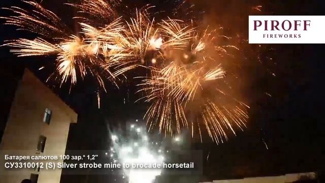 Silver strobe mine to brocade horsetail, 1,2"х 100з