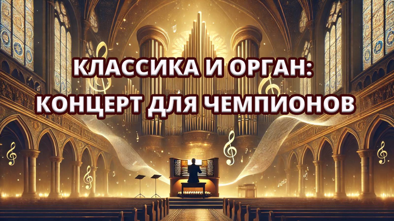 Классика и орган: концерт для чемпионов
