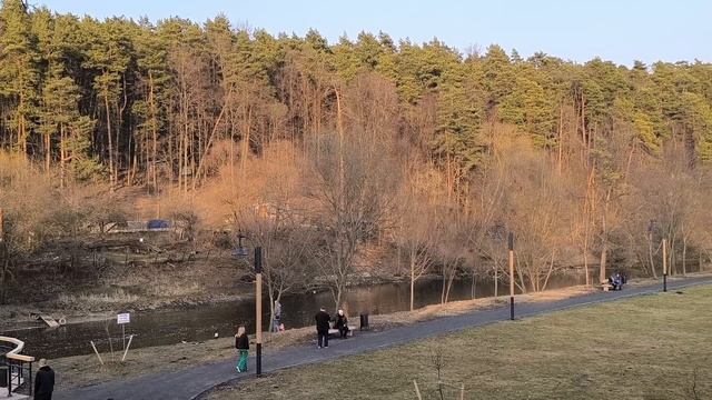 Дубровицы.Вечерняя прогулка! Весна!