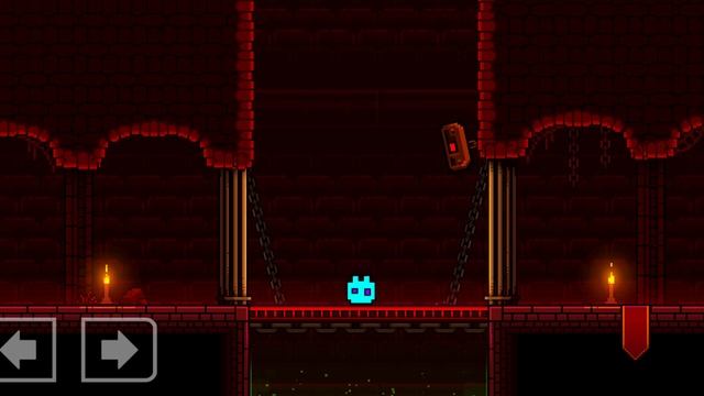 Прохождение Geometry Dash. The Tower первая дверь