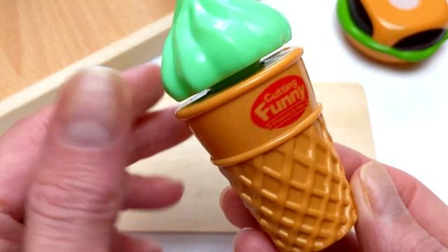 Аппетитное видео - Нарезка игрушечных вкусняшек ASMR