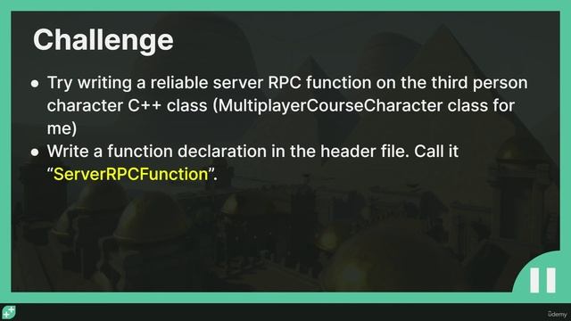 15_Multiplayer Fundamentals_11. Server RPCs