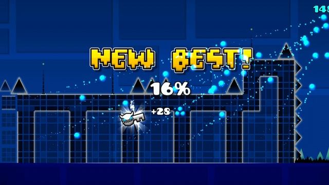Прохождение Geometry Dash. Уровень 7