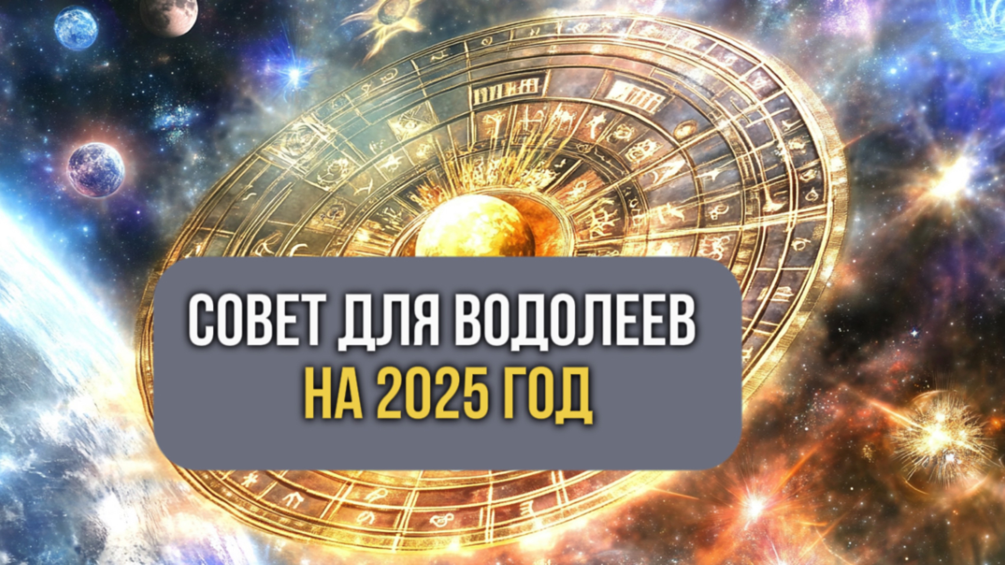 Прогноз для Водолеев на 2025 год. Слушаем для себя, наших близких, друзей и коллег