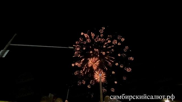 Салют на 9 Мая 2023г. Город Ульяновск