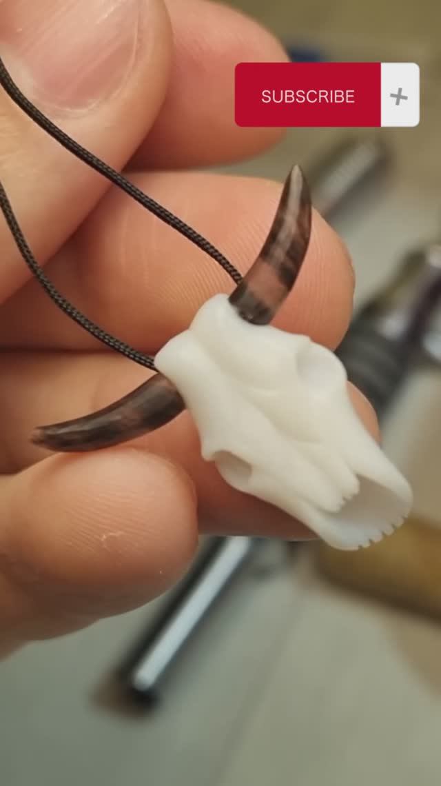 Carved Skull Bull.mp4