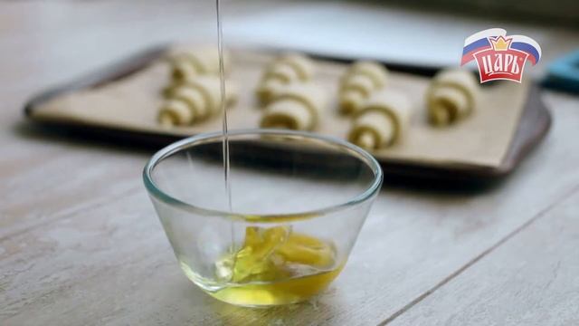 воздушные круассаны с шоколадом