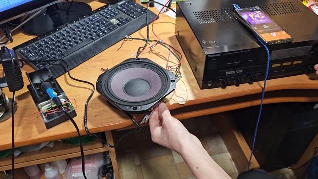 Проверка динамика DYNACORD DND 6120