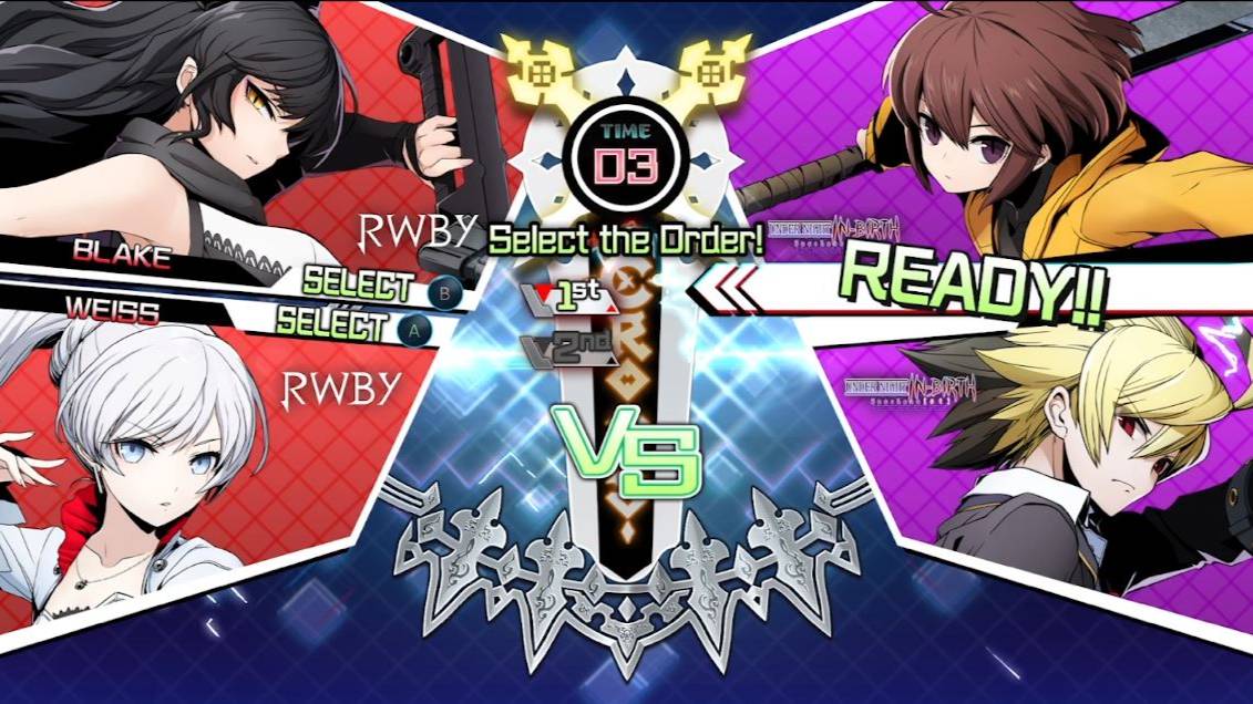 BlazBlue Cross Tag Battle.Blake vs Linne [ブレイク・ベラドンナVSリンネ]