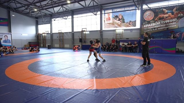 Остросюжетный поединок за выход в финал! Вес 55 кг Ейск 2025