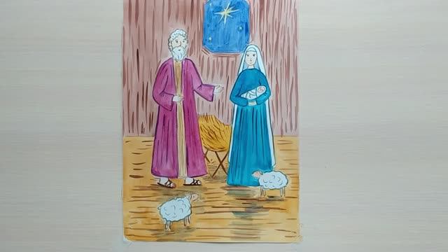 Святое семейство.Библейские темы в изобразительном искусстве. ИЗО. Уроки рисования.