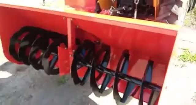 Отзыв на снегоочиститель навесной шнекороторный Снег-1600, г.Томск 2019 г. | Снегоуборщик