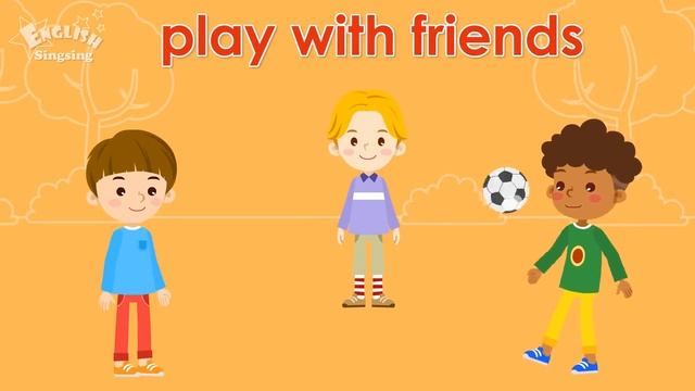 Kids vocabulary - My Day - Daily Routine - Learn English for kids