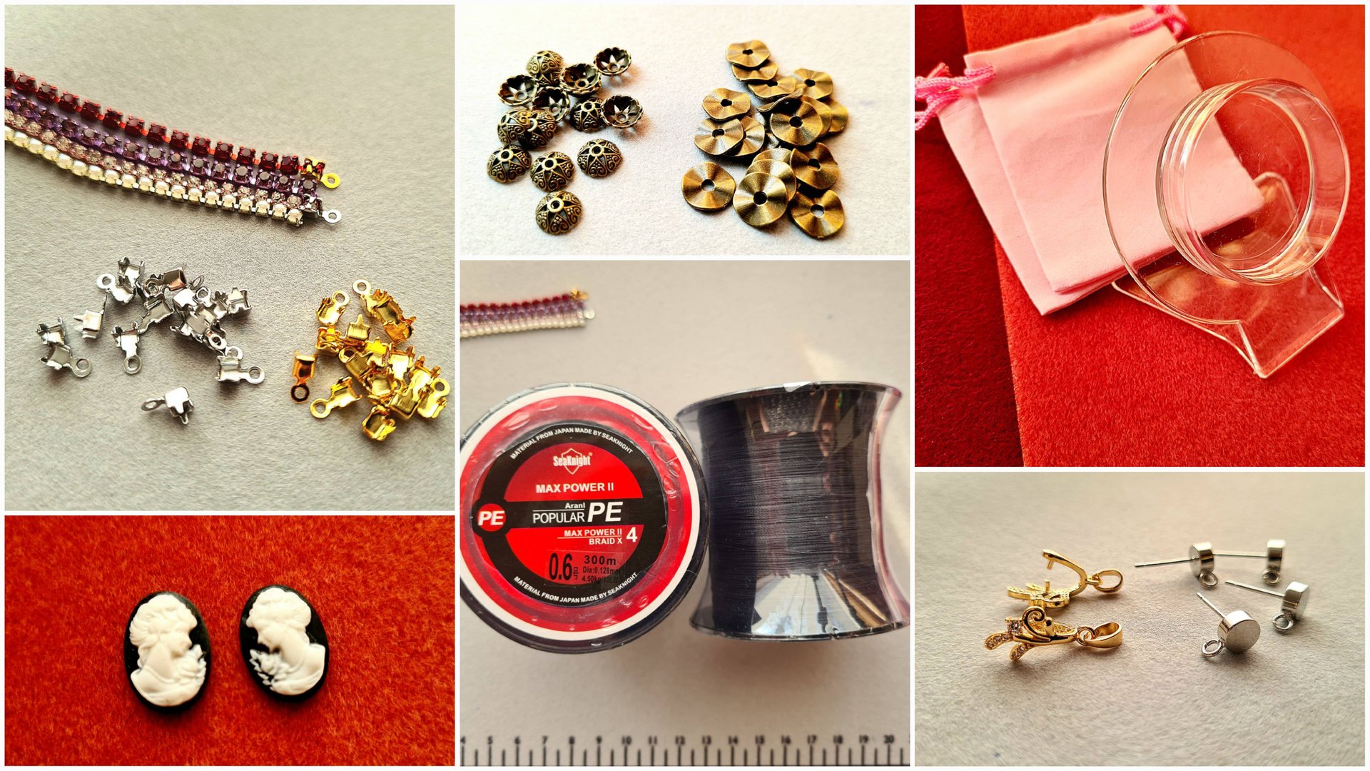 АлиЭкспресс🛒 Нужная фурнитура, мешочки, подставка для браслета и другие покупки.