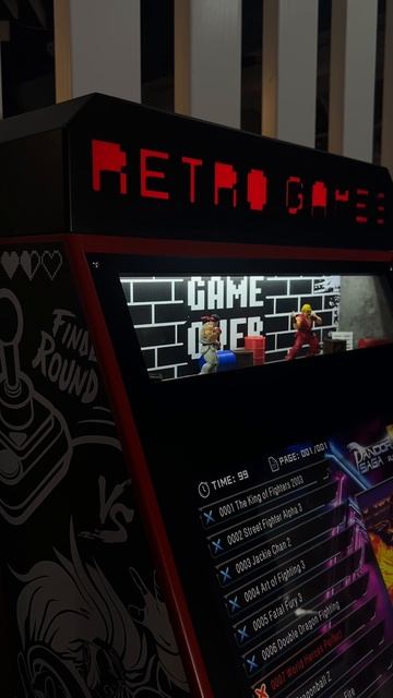 "Retro Games - Fighting" аркадный автомат