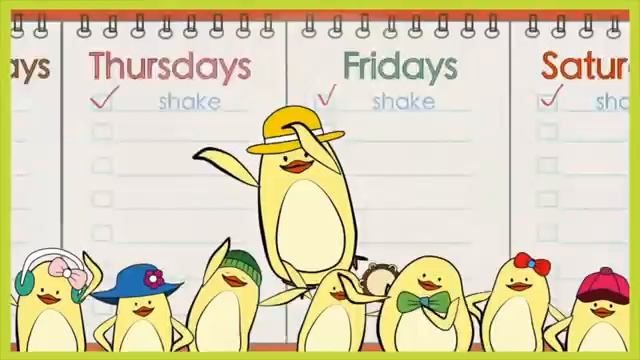 Action Song. Days of the week.