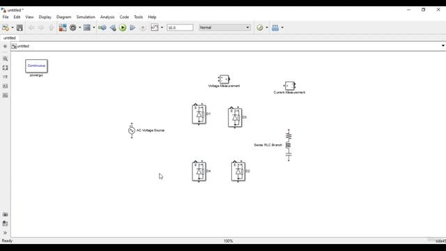 02 - Single Phase Rectifiers (AC-DC) MATLABSimulink