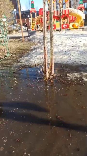 Прыгаем в лужу с расгона