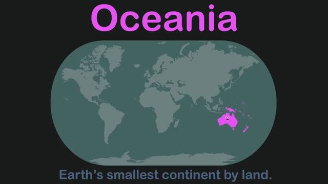 Seven Continents Geography-Kids Learning