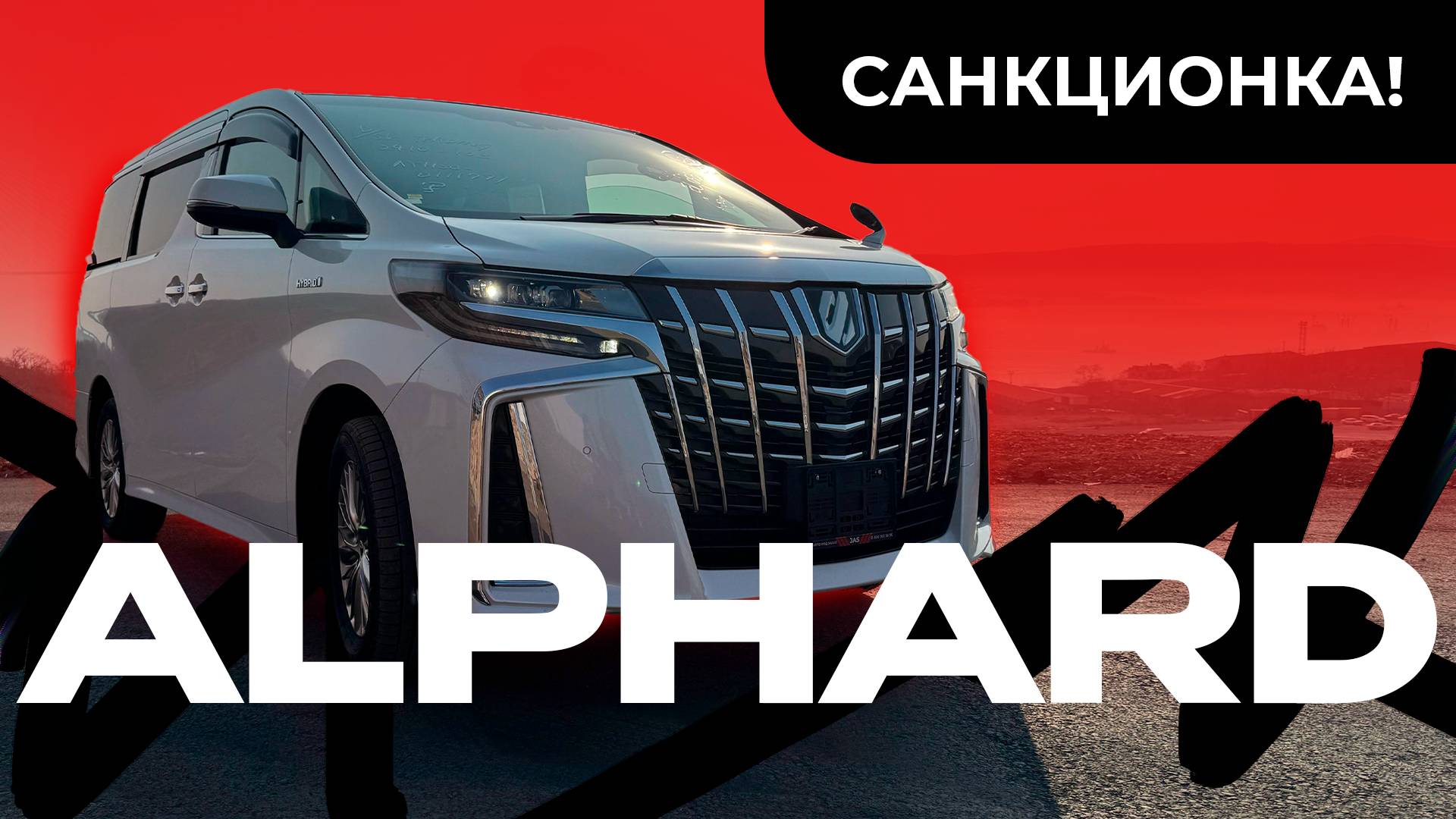 Японский минивэн Toyota Alphard - JAS обзор