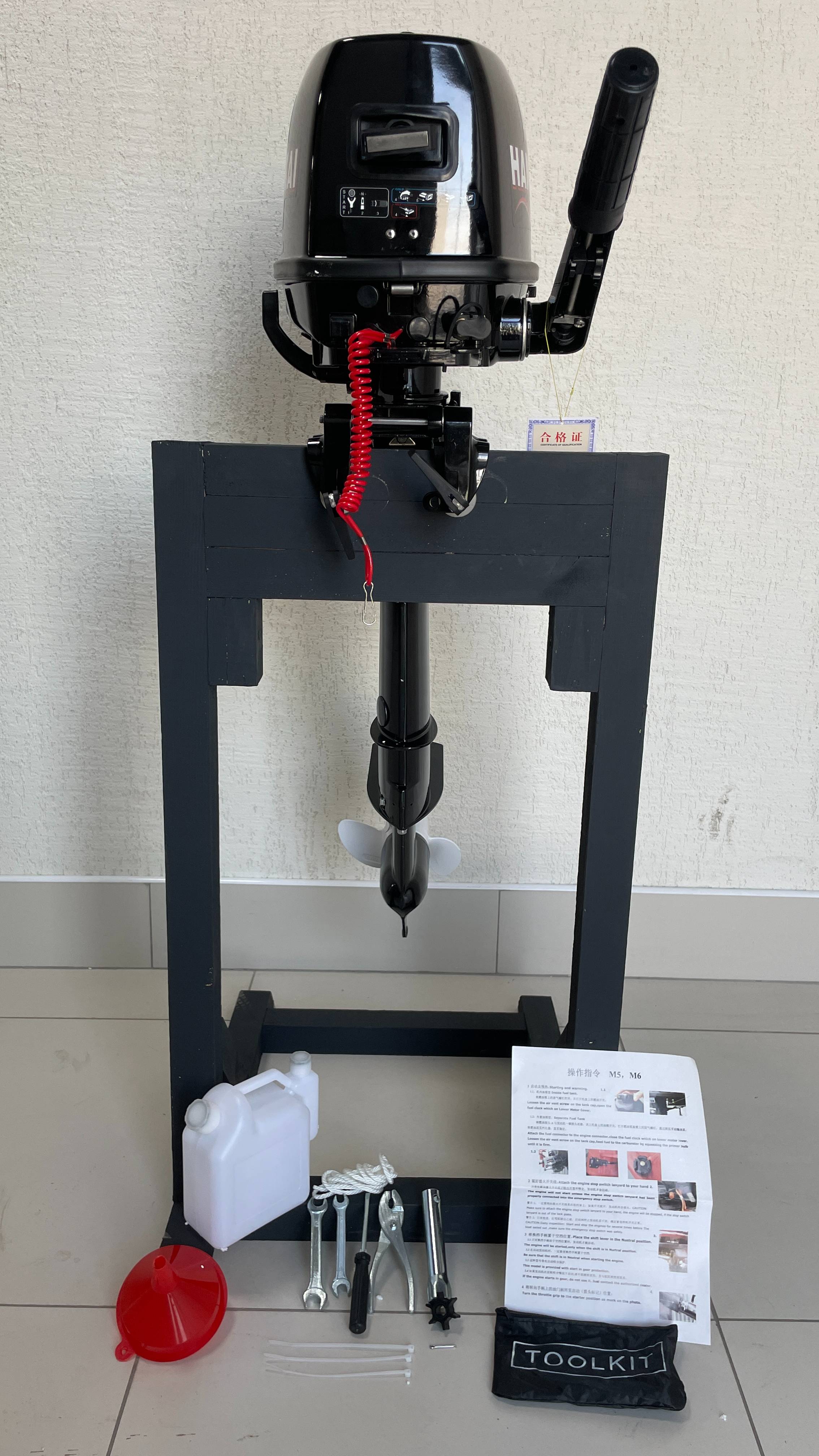 Лодочный мотор Hangkai 6 л/с новый