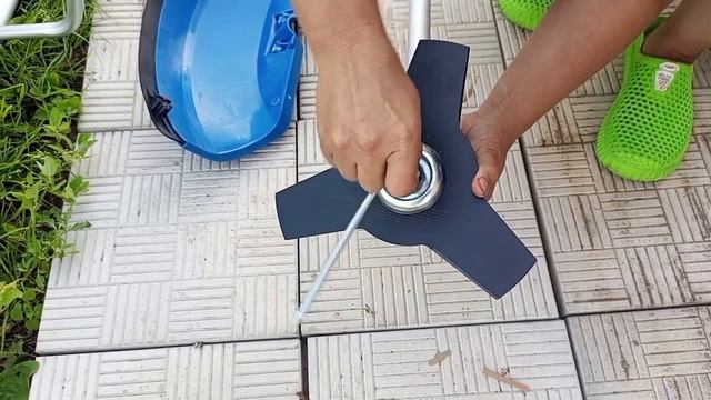 Как собрать триммер Hyundai GC1400 blade