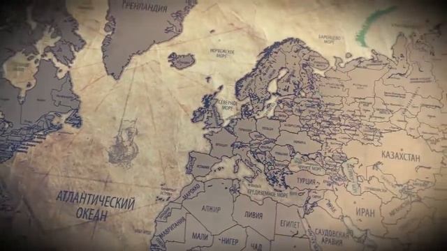 Магнитная скретч карта-мира. Распаковка