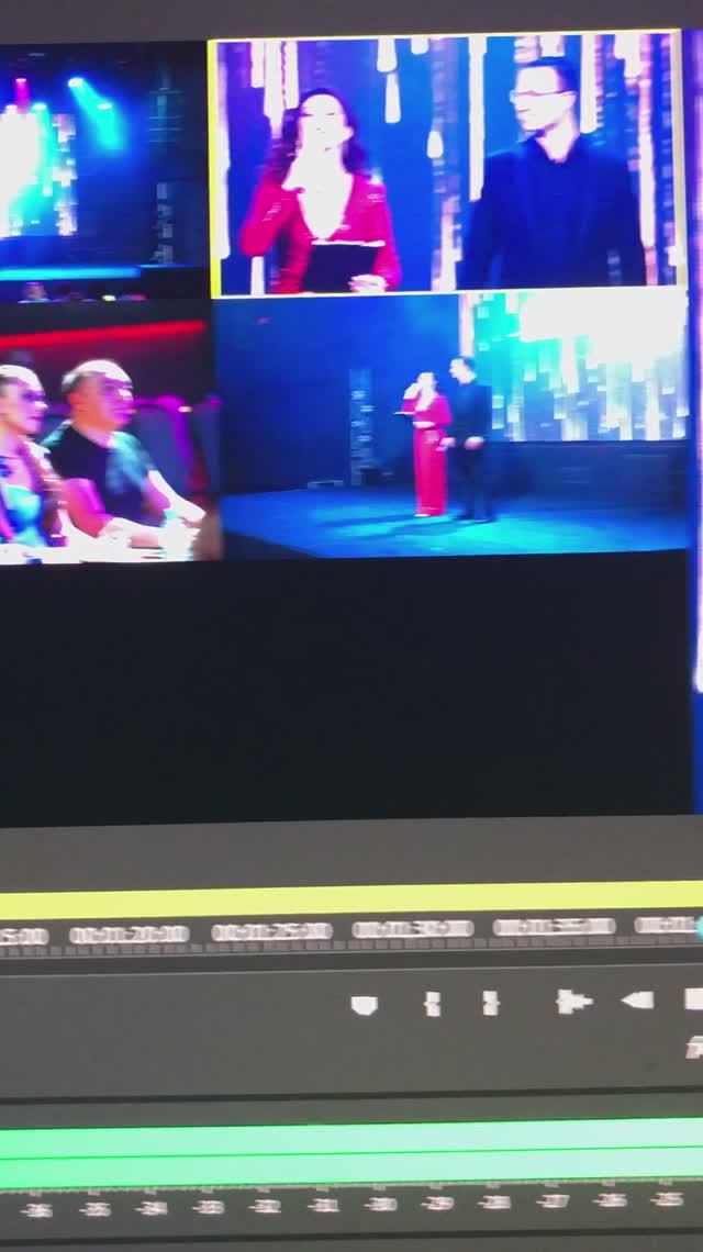 Процесс монтажа фестиваля GROM в Adobe Premiere