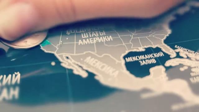 Подарок для путешественника: магнитная скретч карта мира на холодильник "Путешествуй-Познавай"