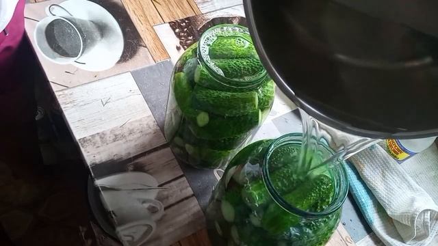 Огурцы на зиму без приготовления маринада