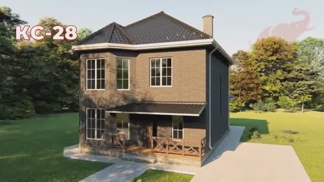 ВИЗУАЛИЗАЦИЯ НА НАШ НОВЫЙ ПРОЕКТ ДОМА КС-28