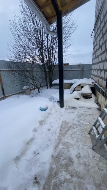 Монтаж небольшого крылечка из ступенек Харвекс.